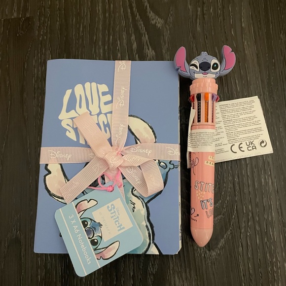 Disney | Office | Nwt Lilo And Stitch Notebook A6 And Pen | Poshmark